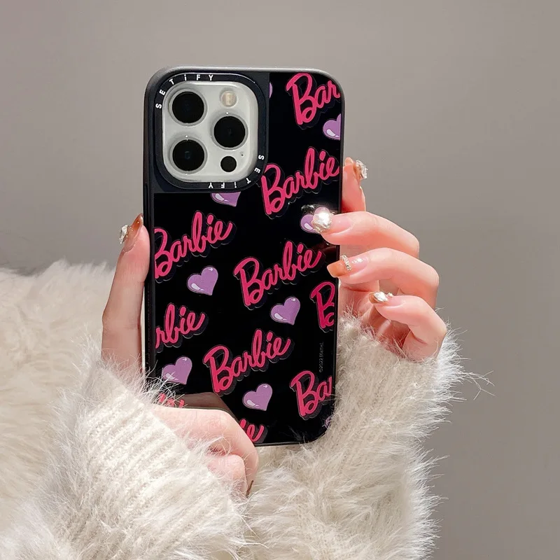 The New Hot-selling Barbie Acrylic Electroplated Mirror Mobile Phone ...