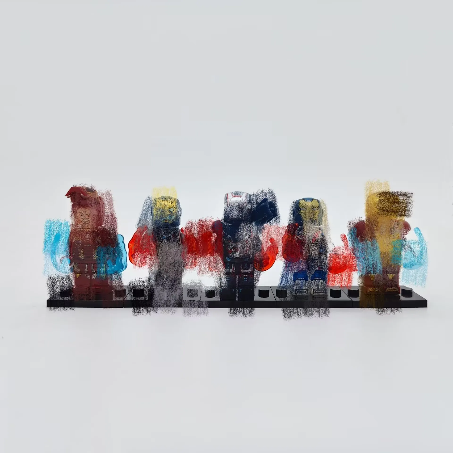 Man Mini Action Bricks Assembly Building Block Figure Toy for Kids ...