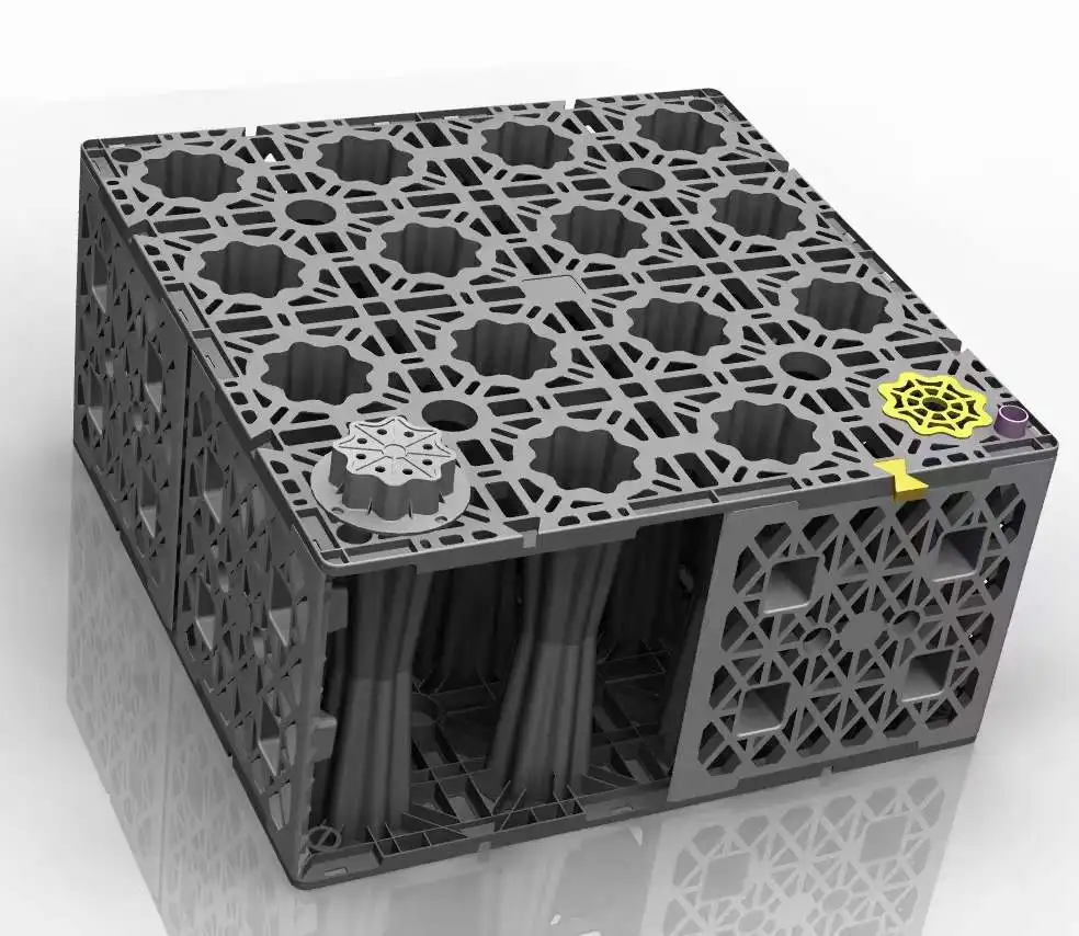 Underground Rainwater Harvesting Modular Attenuation Infiltration Tank ...