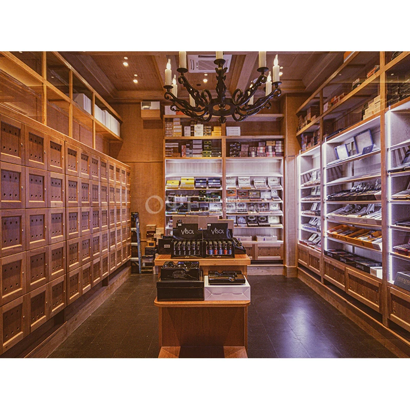 Luxury Mdf Wood Cigar Cabinet Cedar Trays Cigar Cabinet Display - Buy ...