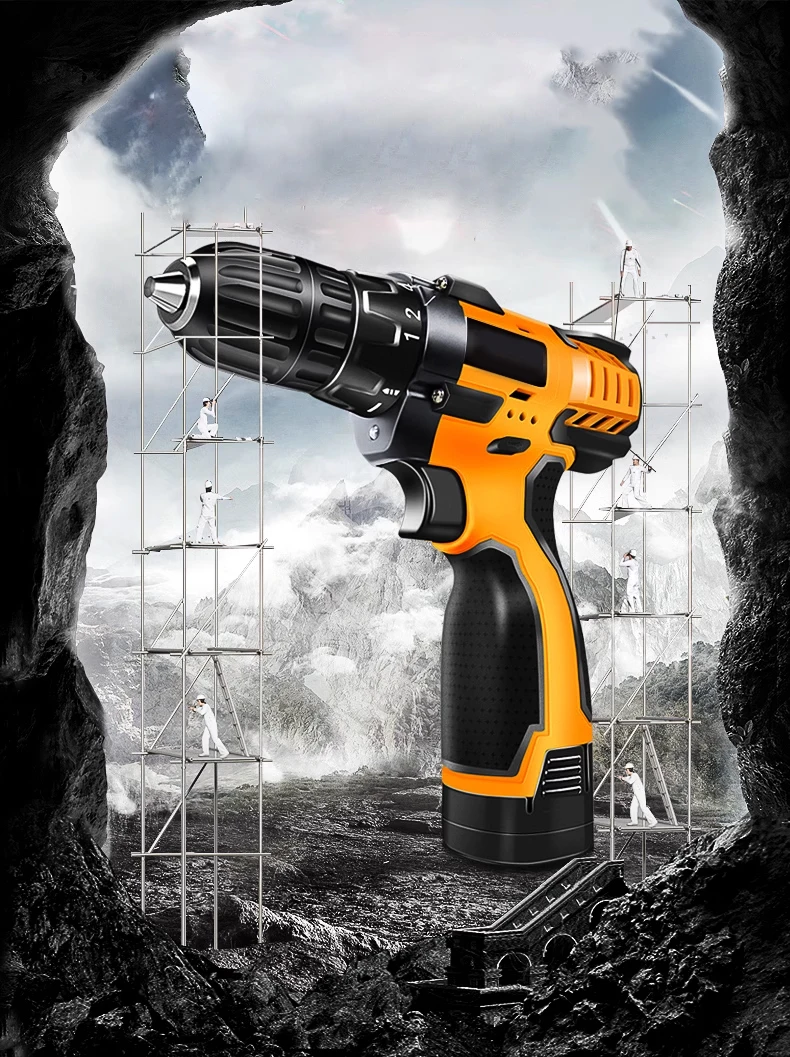 Multifunctional Household Kit - Power Drill Combo Tool Set