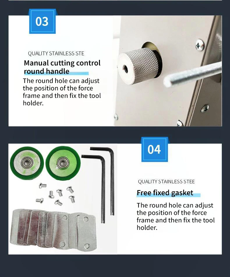 A4 Label Paper Cutter Indentation Dotted Line Die-Cutting Machine Self ...