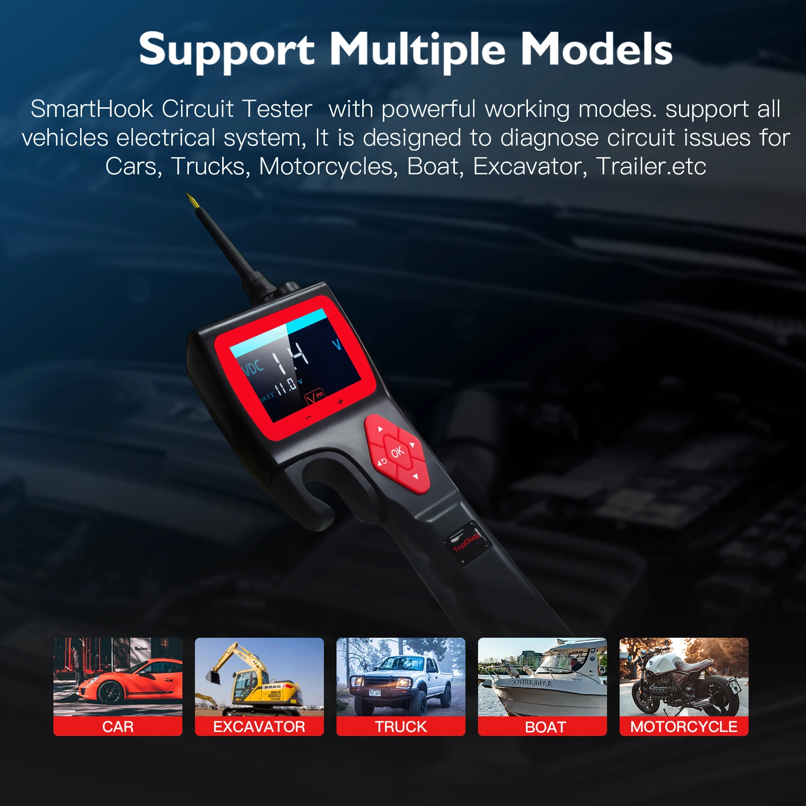 Power Probe Circuit Tester P200 - Reliable Diagnosis Tool