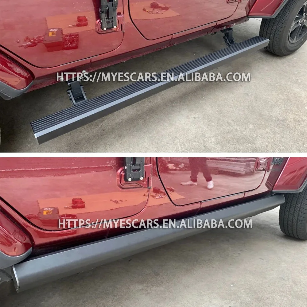 Electric Side Steps for Jeep Wrangler JL JK - Retractable Powerstep