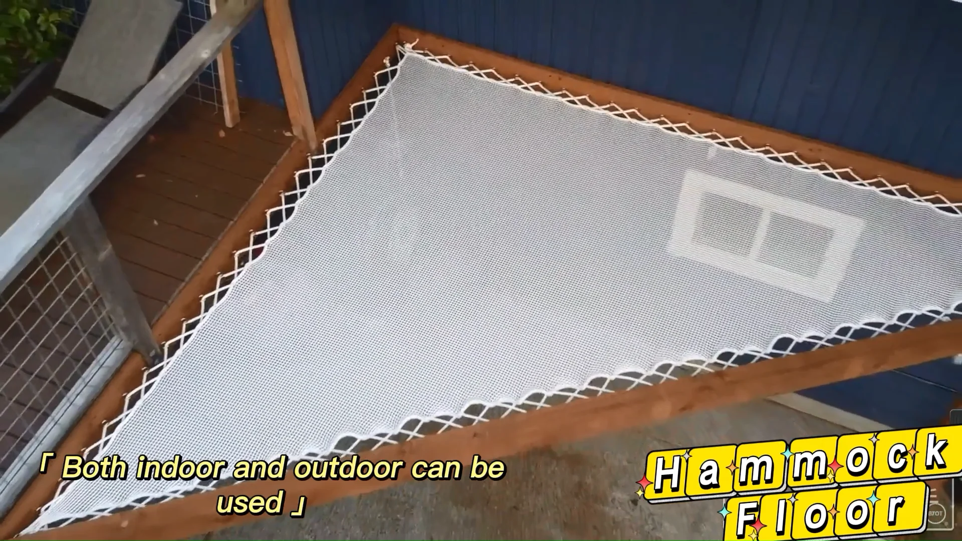 Indoor And Outdoor Suspended Diy Loft Net Bed Hammock Floors Hammock ...