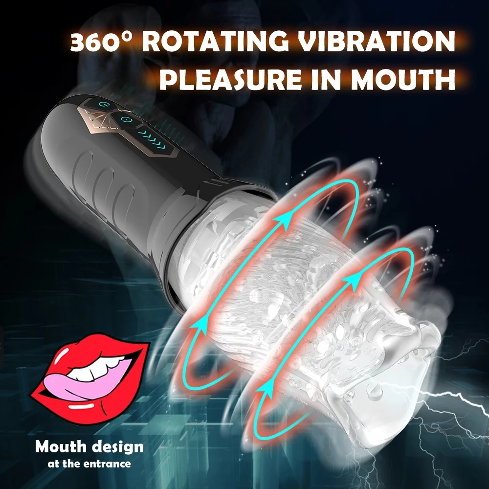 Gawk Gawk 3000 Sex Toy - 360° Rotating Masturbator
