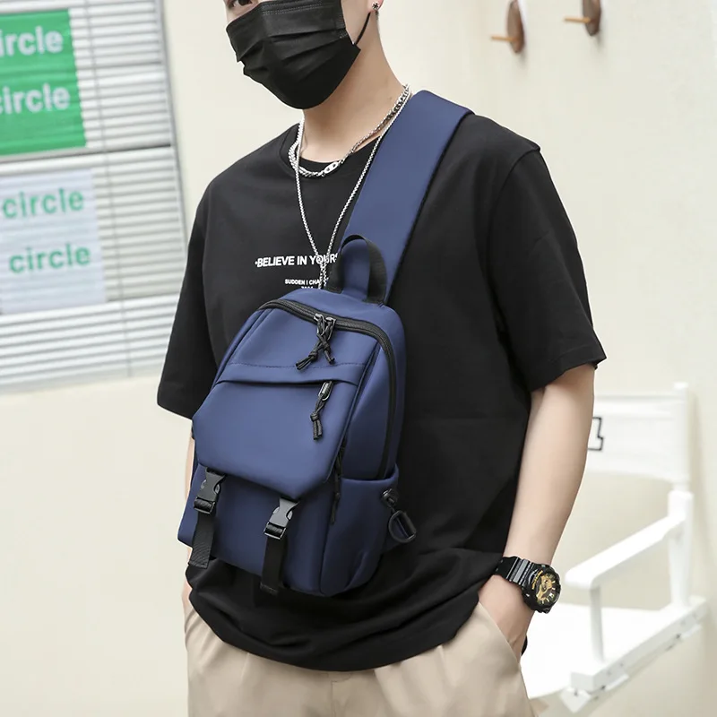 Fashion College Students Large Capacity Shoulder Crossbody Backpack ...