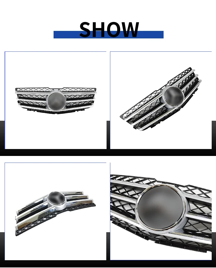 Factory Hot Sale New ABS Car Front Center Grille Mesh Grille Model ...