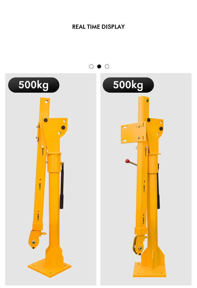 Light Weight Jib Wall Cantilever 500 Ton Mobile Boat Lift Gantry Swing ...