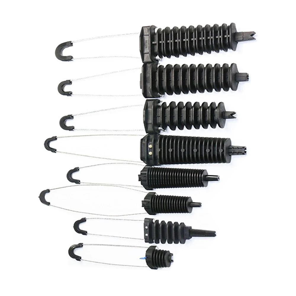 FTTH Plastic Drop Wire Clamp For Fiber Optical Drop Cable Plastic Wire ...