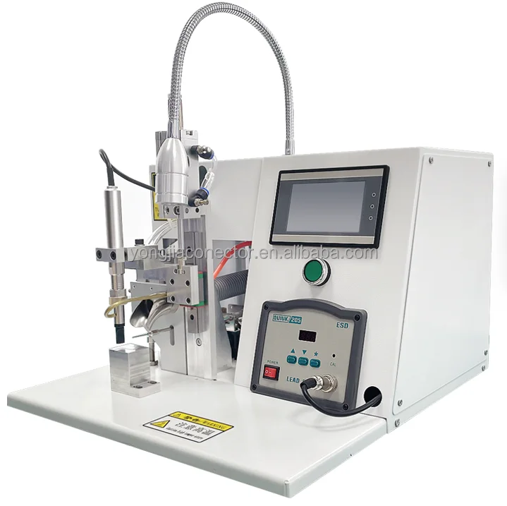LED PCB Socket and Wire Semi-Automatic Soldering Machine