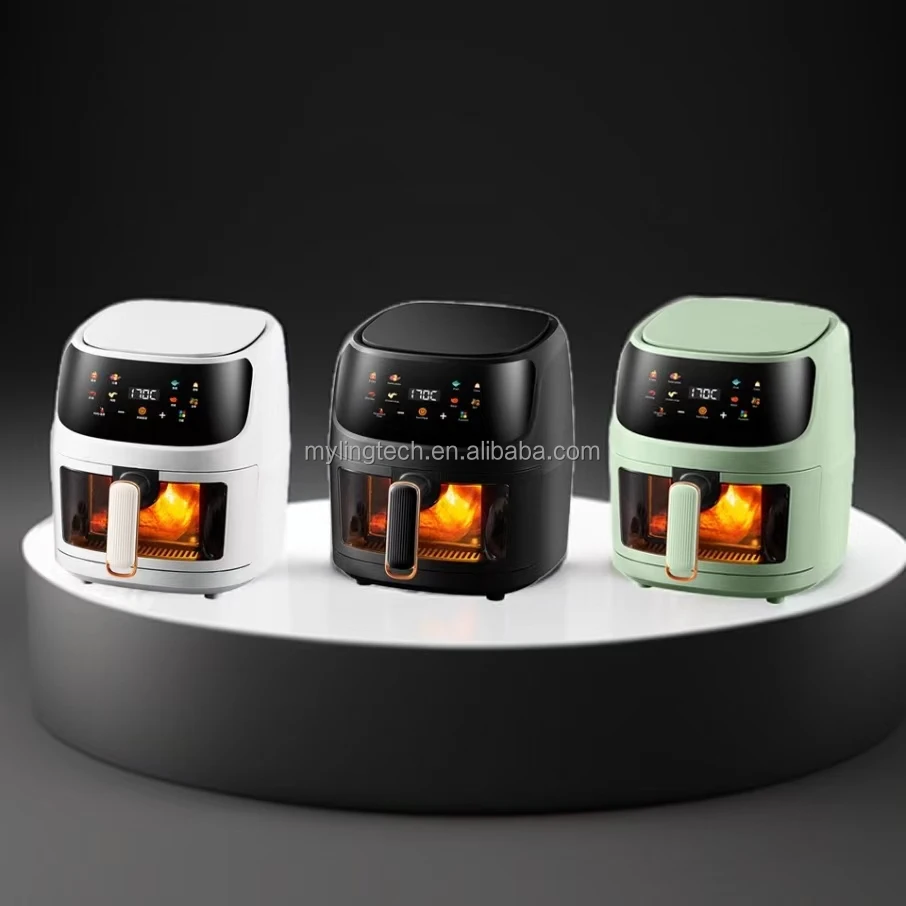 8l Air Fryer Silvercrest Hot Air Fryers Without Oil Touch Screen ...