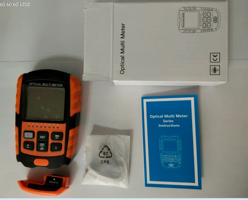 4 In 1 Optical Power Meter Compact Optical Fiber Photometer Fibre Optic ...