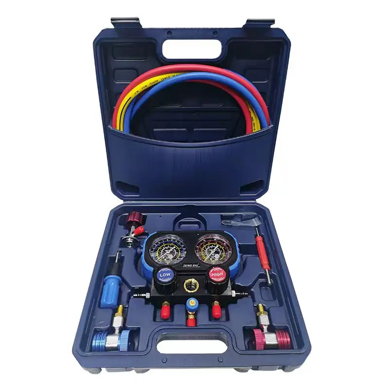 Auto Air Conditioning R134a Refrigerant Manifold Pressure Gauge Pure ...