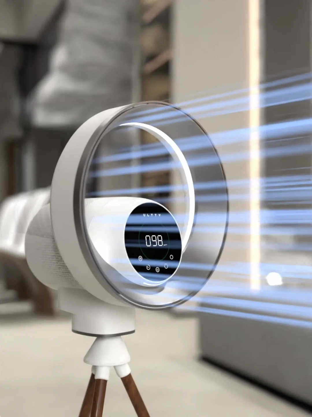 New Design Air Purifier Standing Fan Air Quality Display Hepa 13 Filter ...