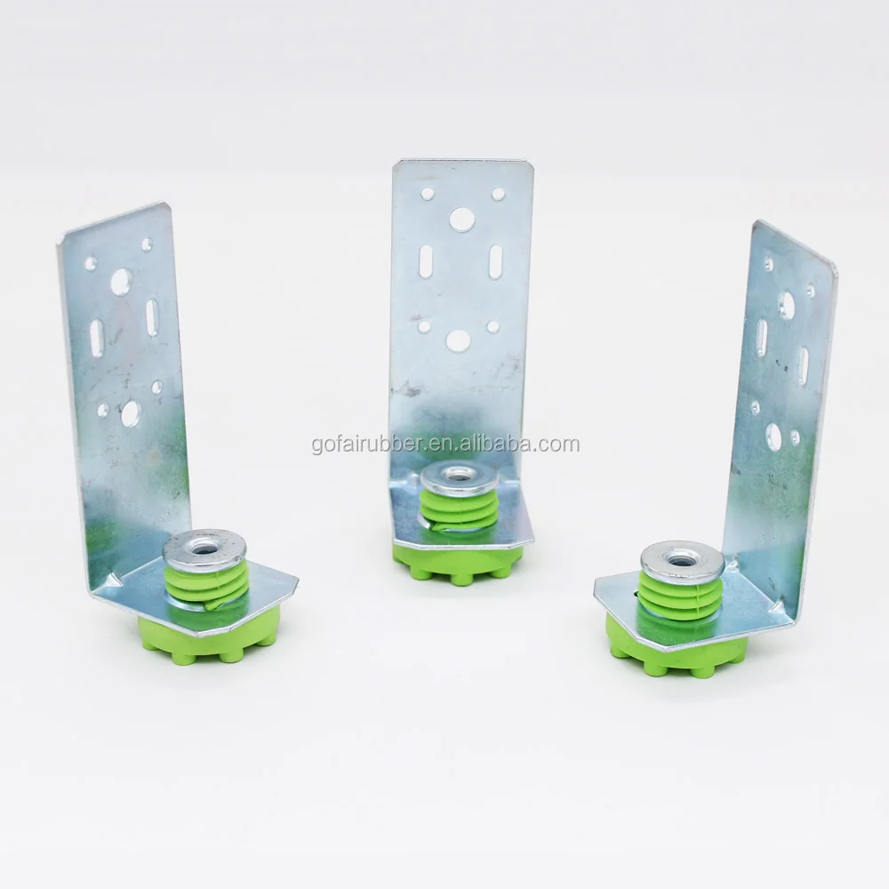 Furring channel Sound Isolation Clips/ Ceiling Wall anti vibration pad ...