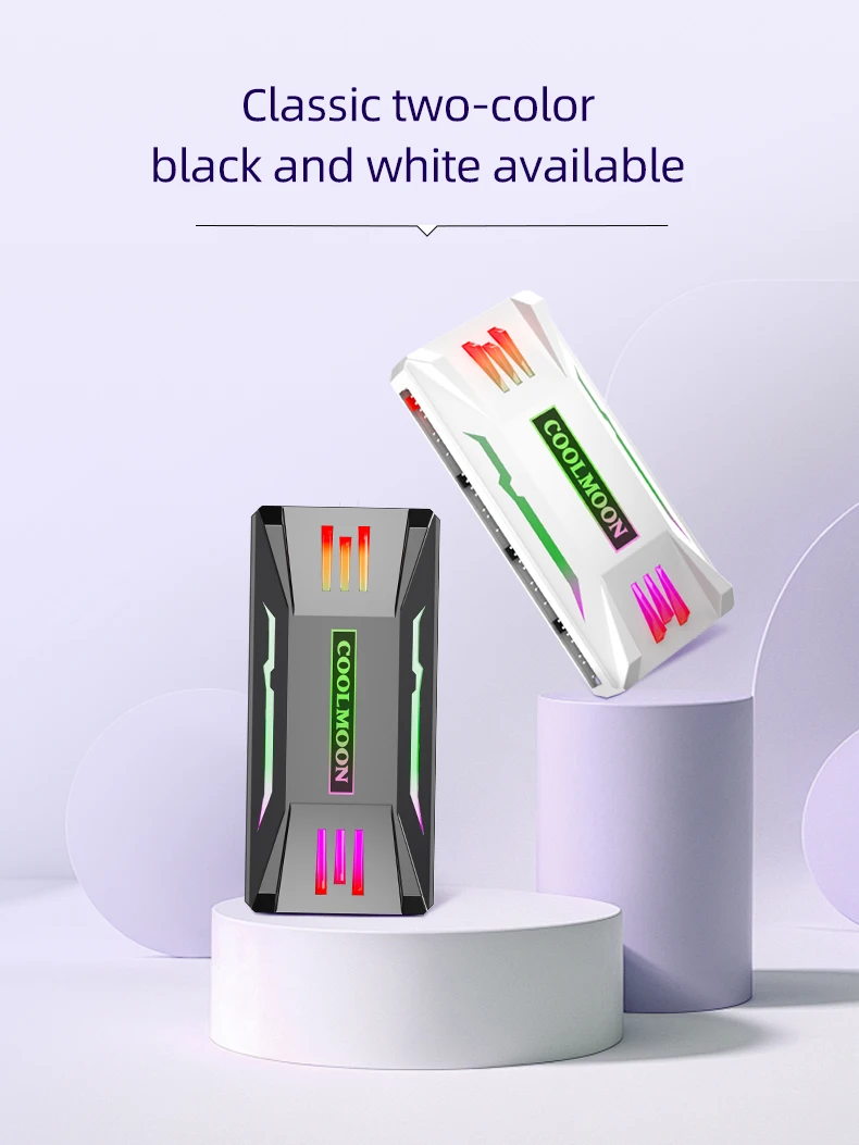 Oem Coolmoon Gaming Computer Argb Controller 4pin Pwm 5v 3pin Argb ...