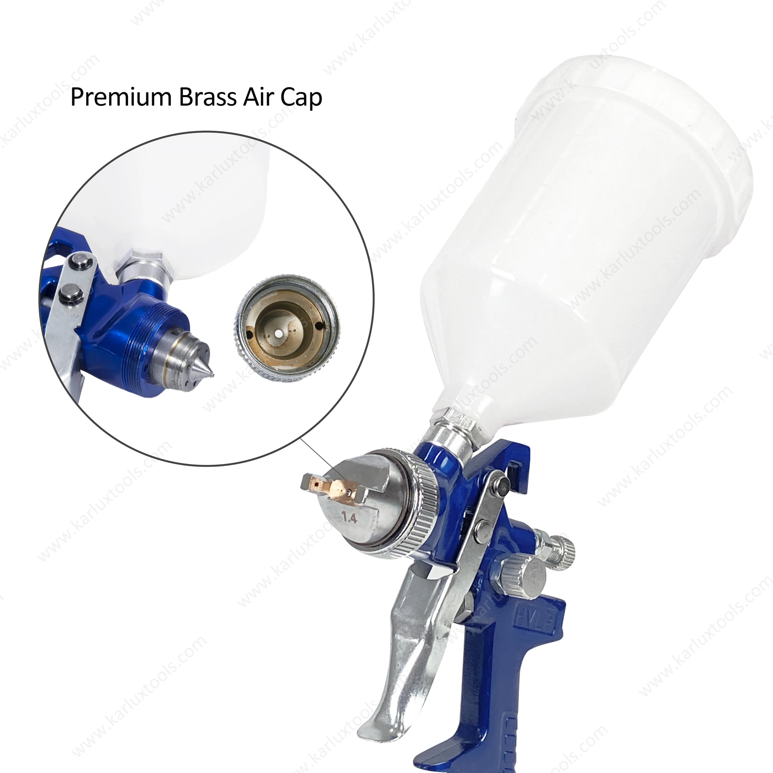 Hvlp Air Pneumatic Gun Professional Car Paint Tool Pistol Air Spray Gun ...