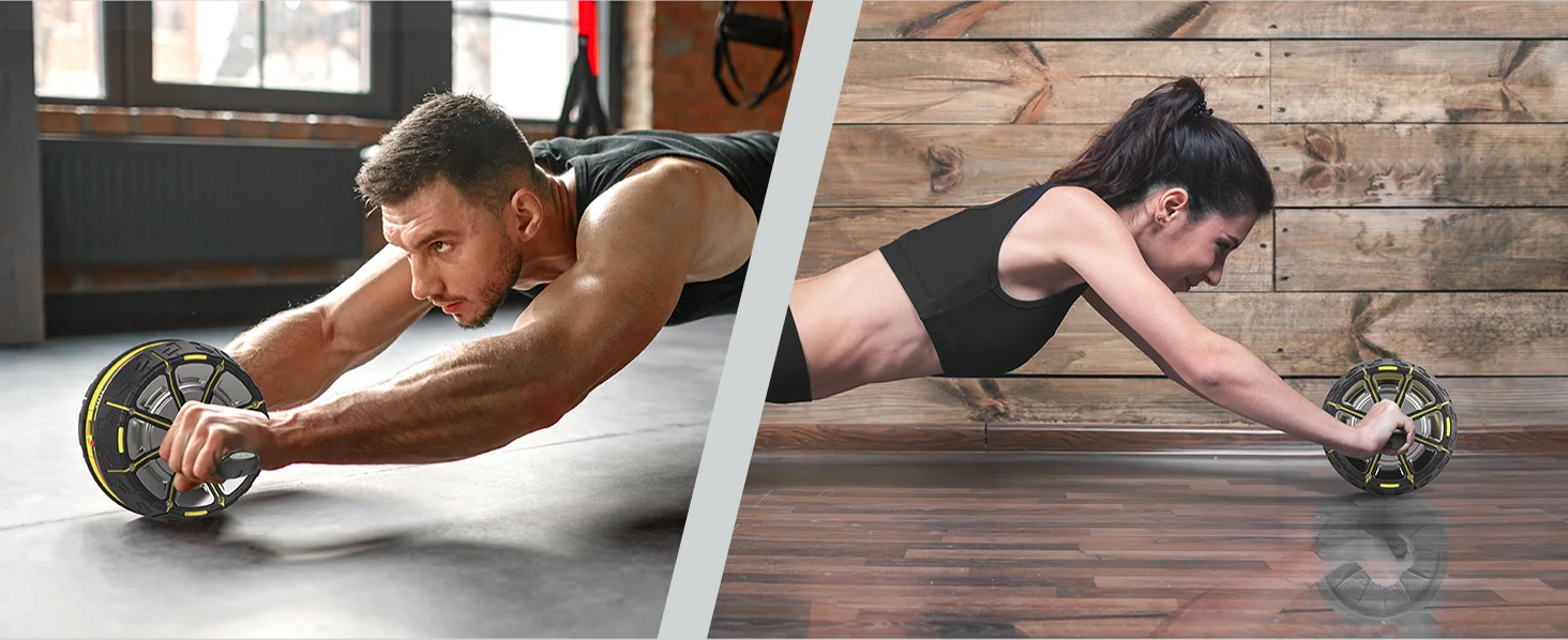 PROIRON Ab-Roller Wheel - Core Strength Training Equipment