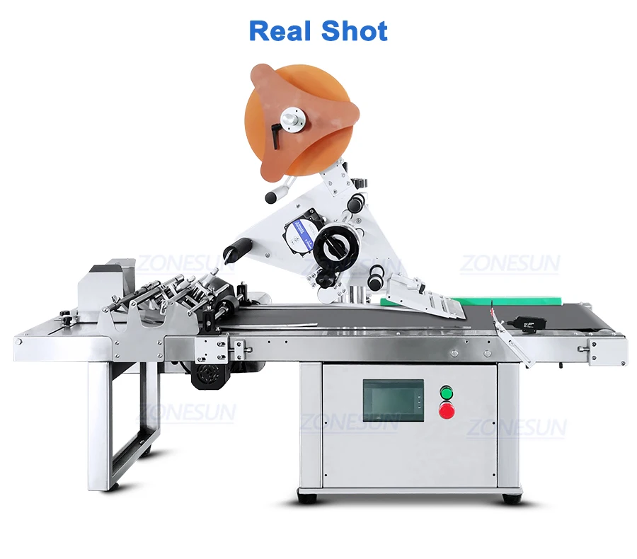 Zonesun Zs-tb502p Tabletop Sticker Automatic Flat Box Card Paper Bag ...