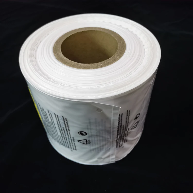 Perforated Auto Pre-Opened Bags on a Roll - LDPE Recycled Poly Plastic ...