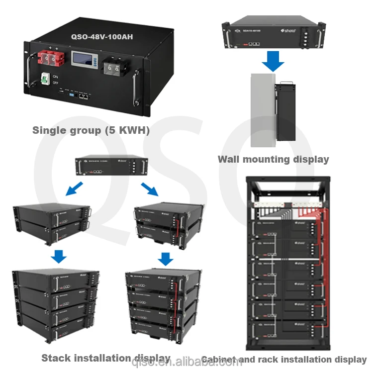 Energy Storage 48v 200ah Lifepo4 Server Rack Mount 300 280 Ah 280ah ...