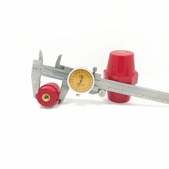 Sm35 M8 Bus Bar Insulators Distribution Cabinet Low Voltage Insulation Red Insulator Post - Buy ...