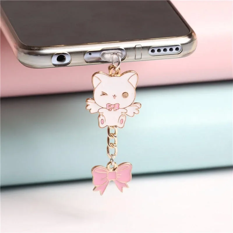 Anime Dust Plug Charm Kawaii Charge Port Anti Dust Plug Cap Cute ...