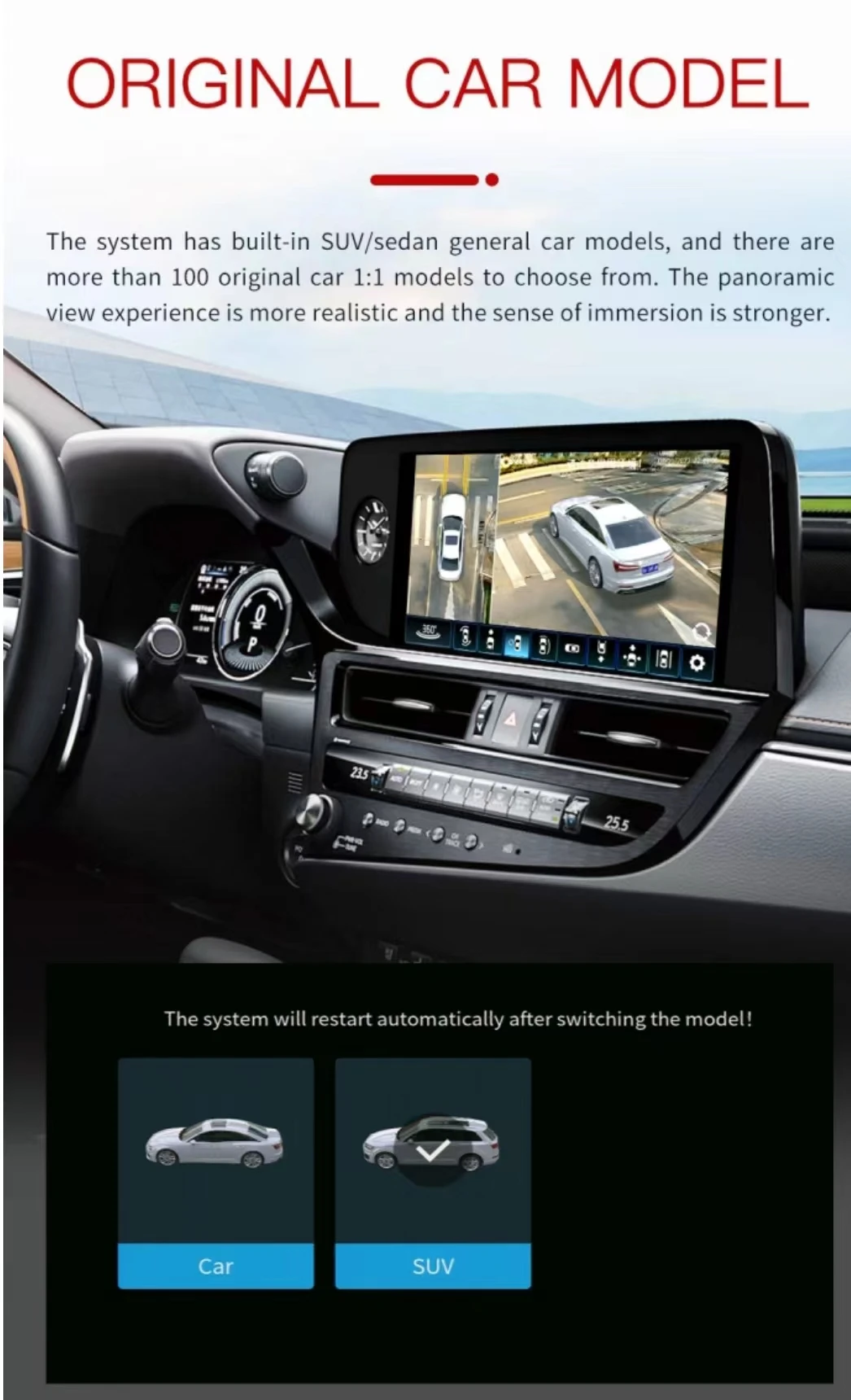 4 Cameras 360 Surrounding Camera - Driving Record & Parking Monitoring