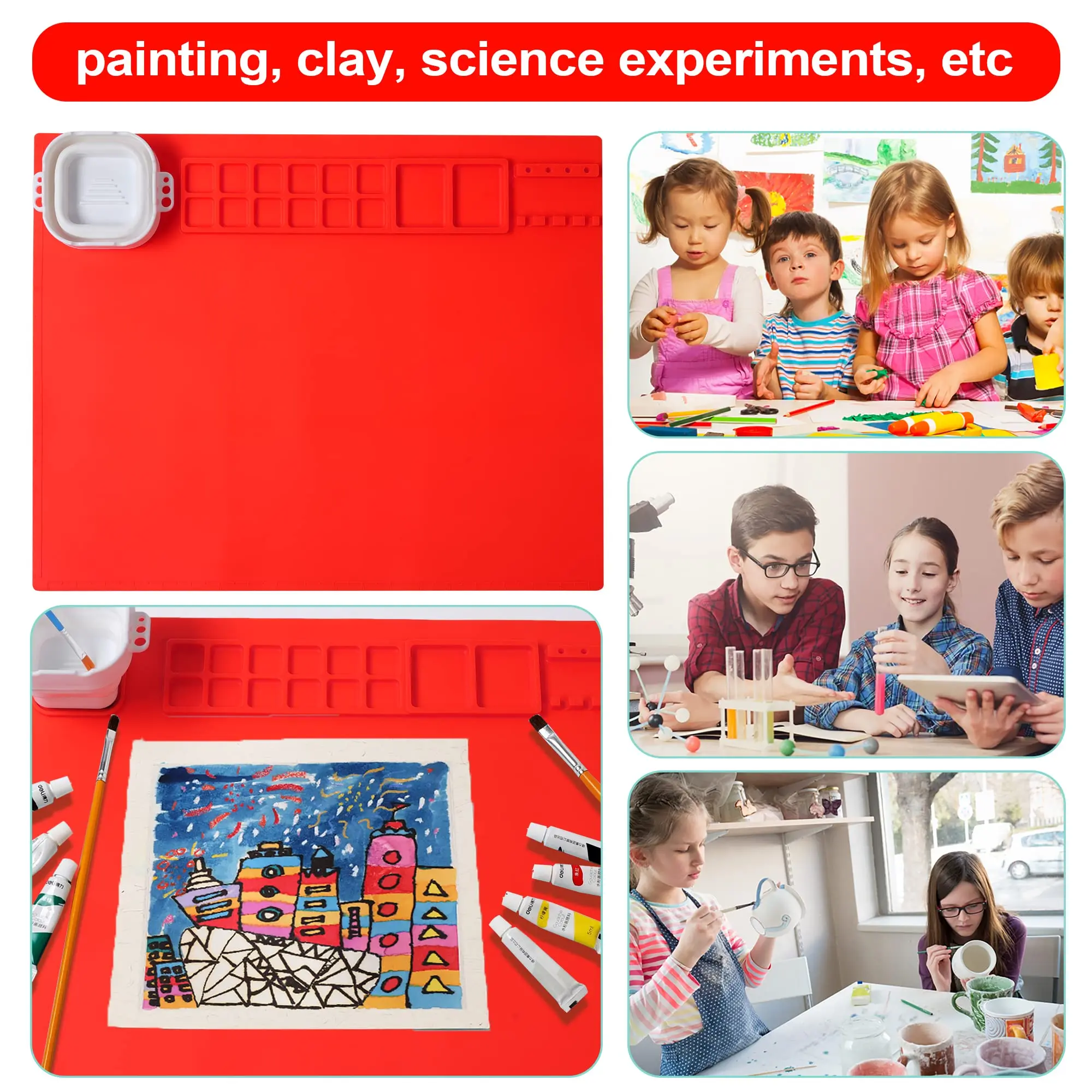 BPA Free Eco-friendly Anti Contamination No Slip Soft Durable Magnet ...