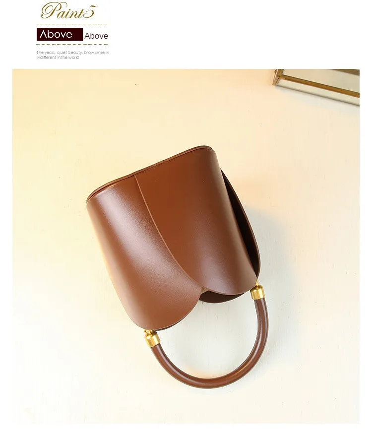 Niche Design Retro Vegetable Basket Bag Versatile Luxury Hand-Held ...