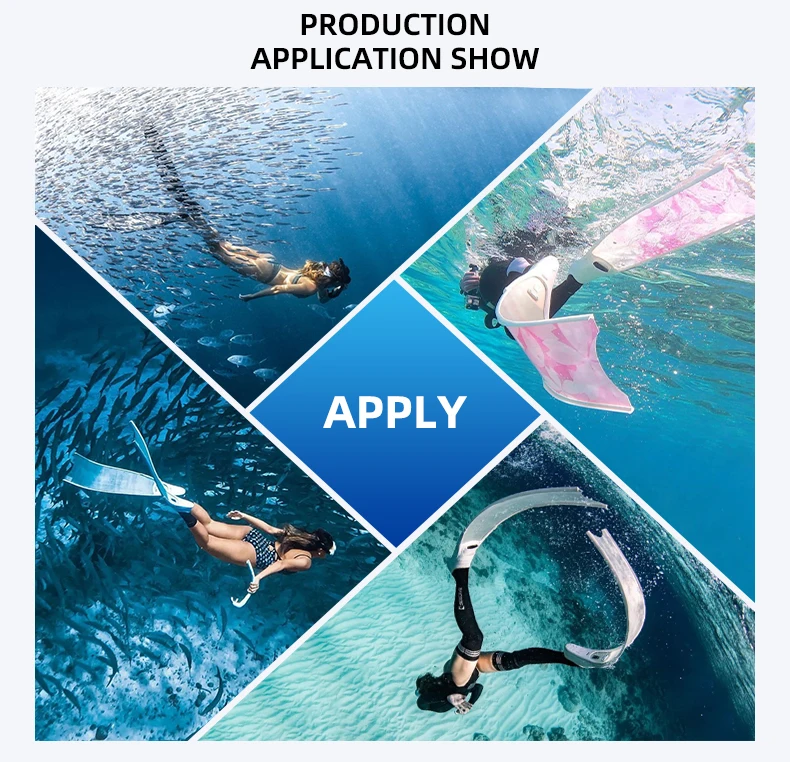 Custom Pattern Professional Adult Underwater Scuba Training Swimming ...