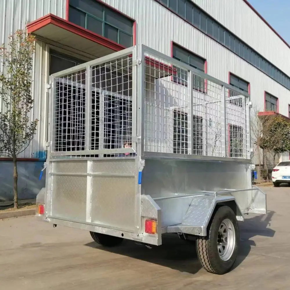 Car Trailer Sales Car Box Trailer Galvanized Box Trailer| Alibaba.com