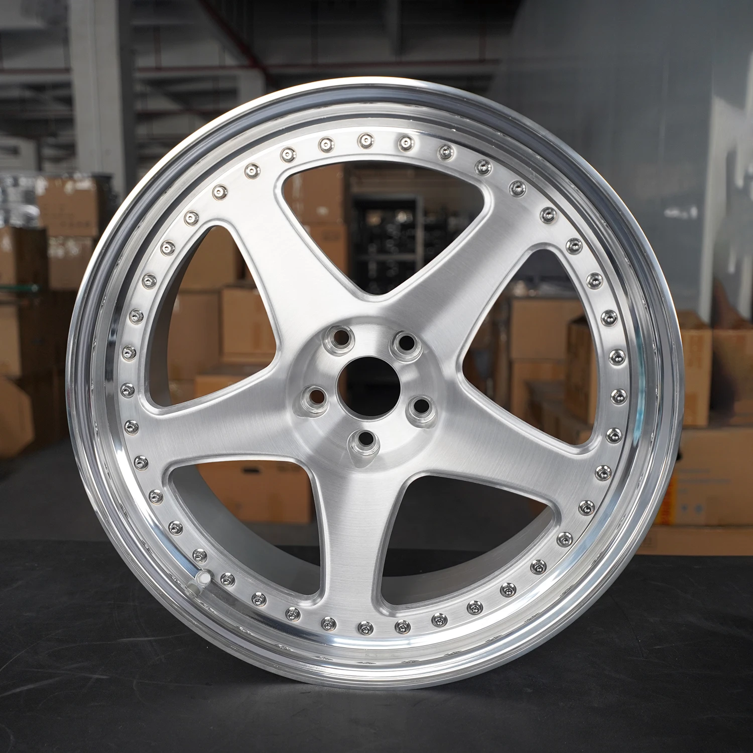 3 Piece Forged Wheels Rim For Sale High Quality Custom Aluminum Wheels - Buy Monoblock 2 Piece 3 ...