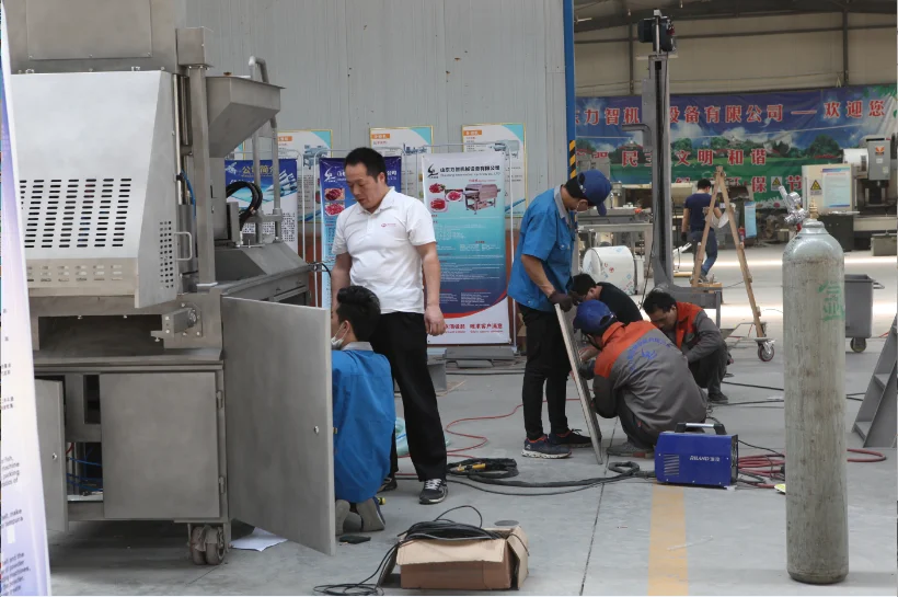 Automatic Flattening Meat Flatten Chicken Hamburger Flattener Machine ...