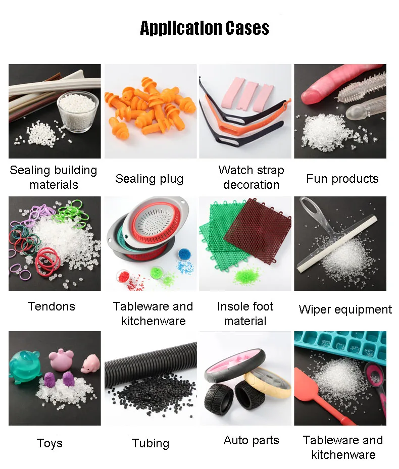 Virgin Tpe Granules High Transparent Thermoplastic Elastomer Injection ...