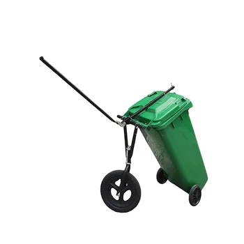 2023 New Arrival Waste Bin Assistant Trash Bin Mover Dustbin Trailer ...
