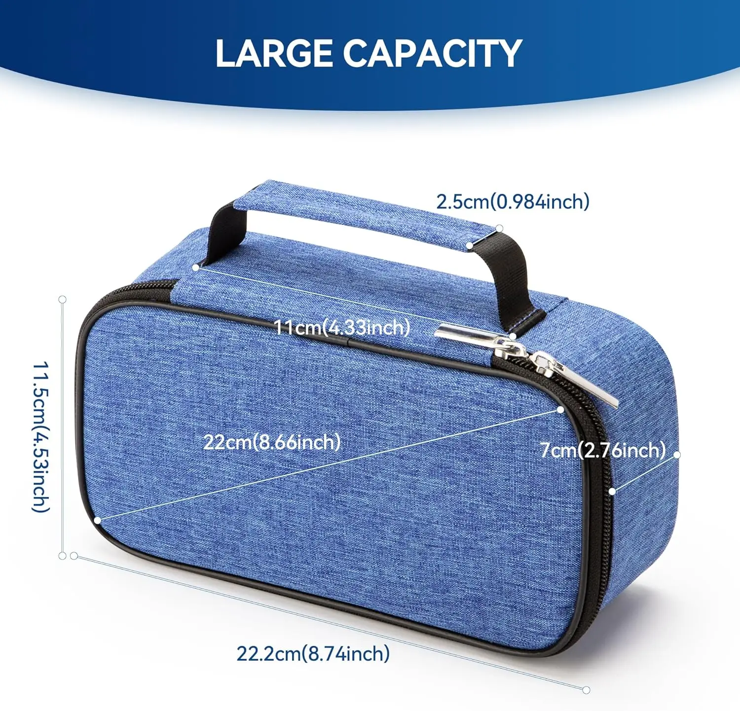Insulin Cooler Travel Case For Diabetic Organize Medication Insulated ...