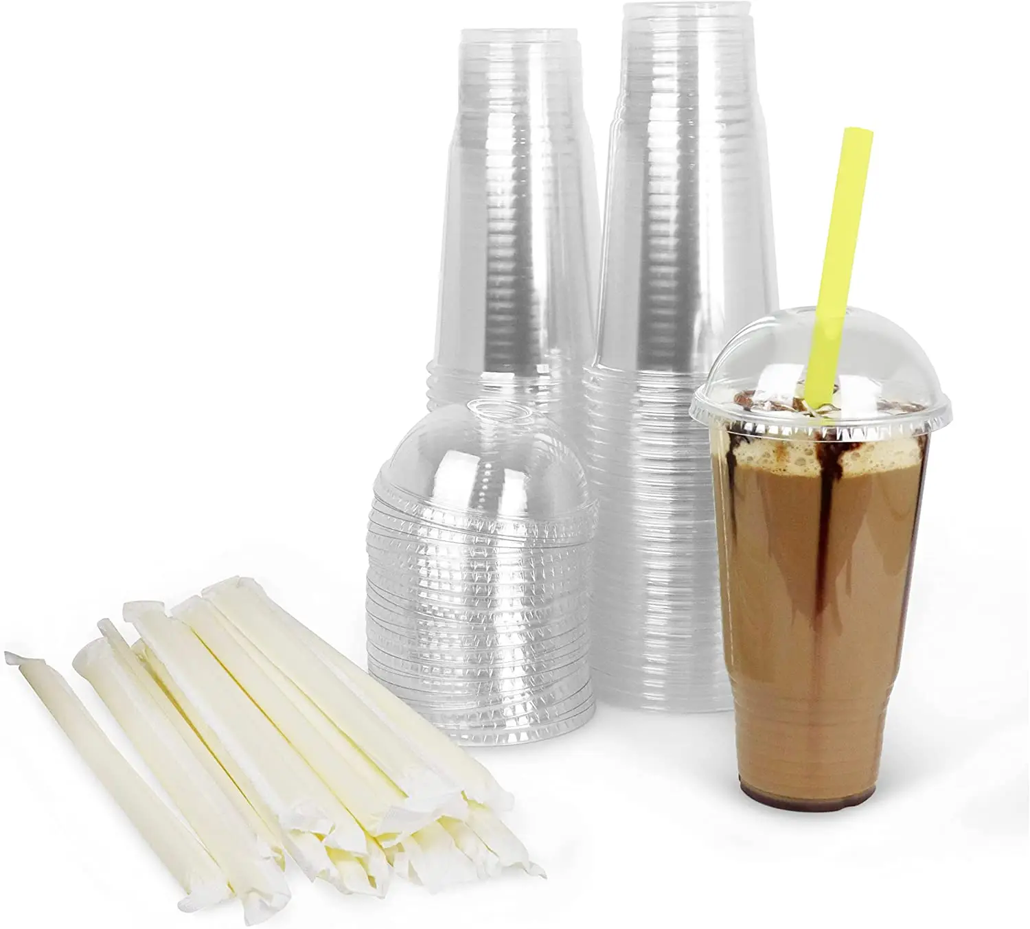 New Arrival Disposable Transparent Plastic Milk Tea Cup Fruit Drink Cup ...