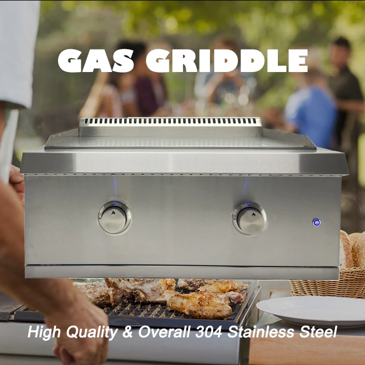Commercial Gas Griddle Grill Restaurant Gas Cooker Griddle Kitchen ...
