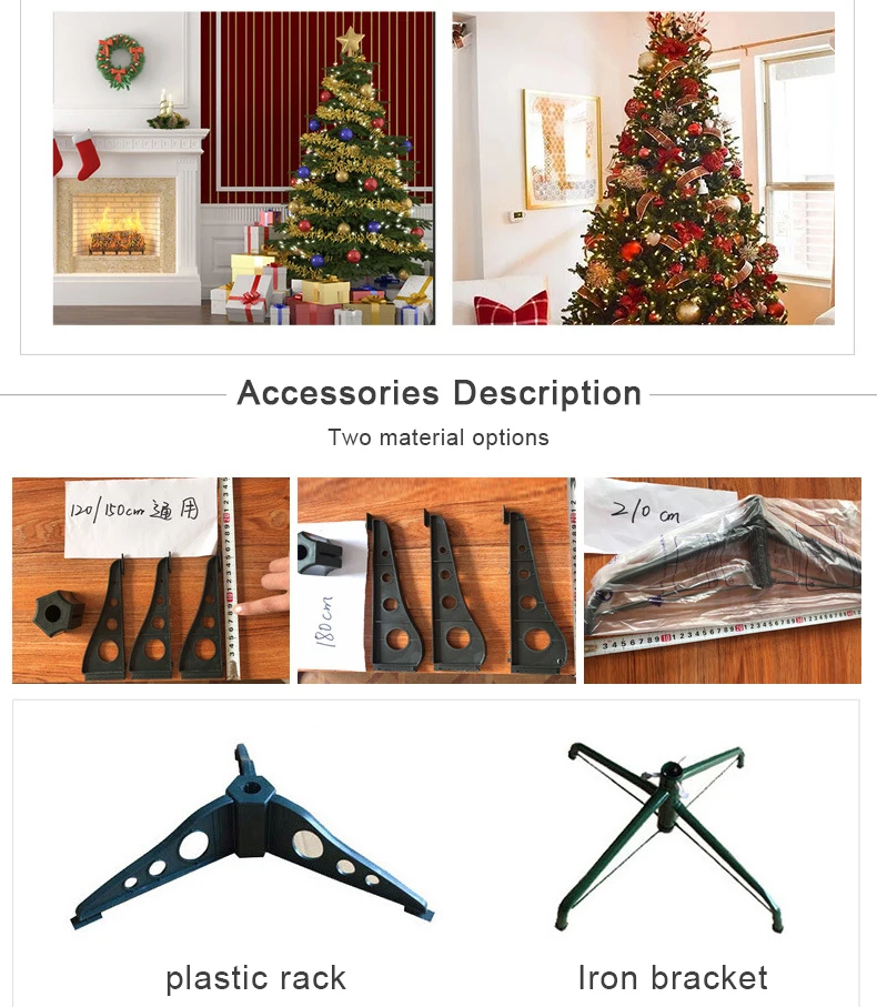 Mini Small Modern Christmas With Led Lights Artificial Trees For Indoor ...