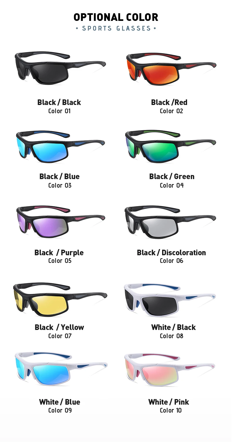 Unbreakable Sunglasses - Trendy Polarized Lenses for Sports
