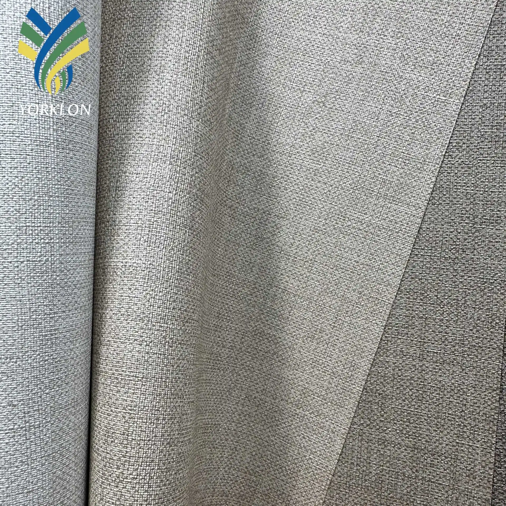 ZEPHYR TEXTURE Modern Texture Fire Resistance Vinyl Wallpaper for Hotel Wall Decoration for ...