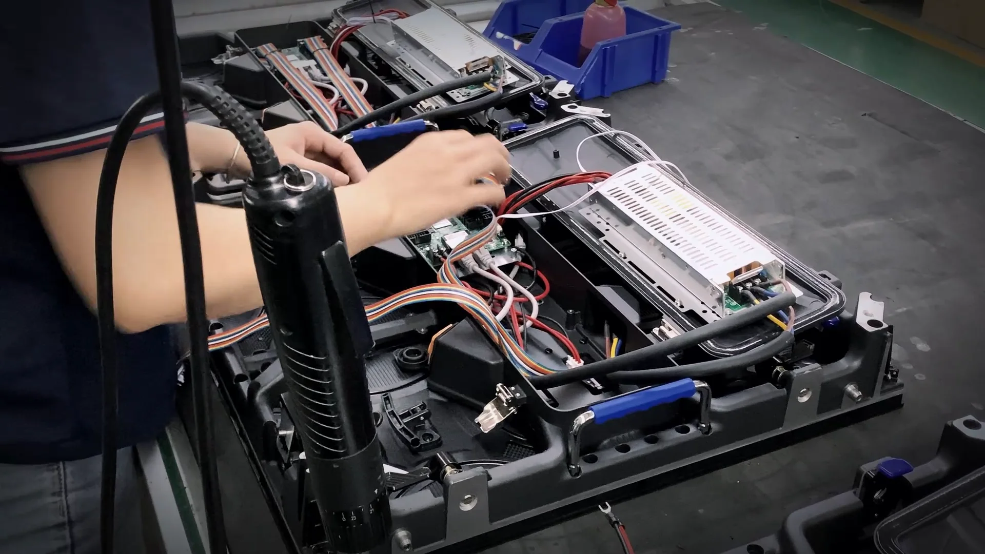 Oem Factory Cube Transparent Oled Stage Rental Panels Neon Sign Video ...