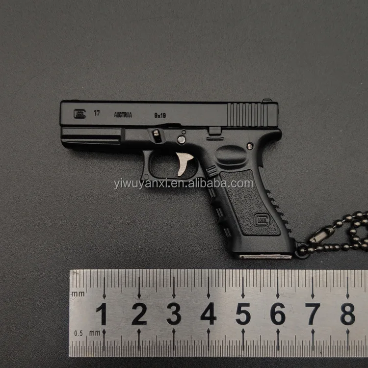 Simulation Pistol Shell Throwing Glock Pistol Soft Glue Toys