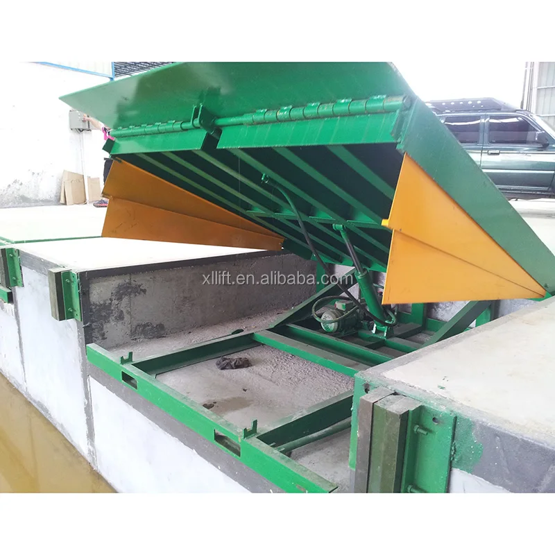 Industrial Ramp Automatic Loading Dock Leveler Hydraulic Pump With ...