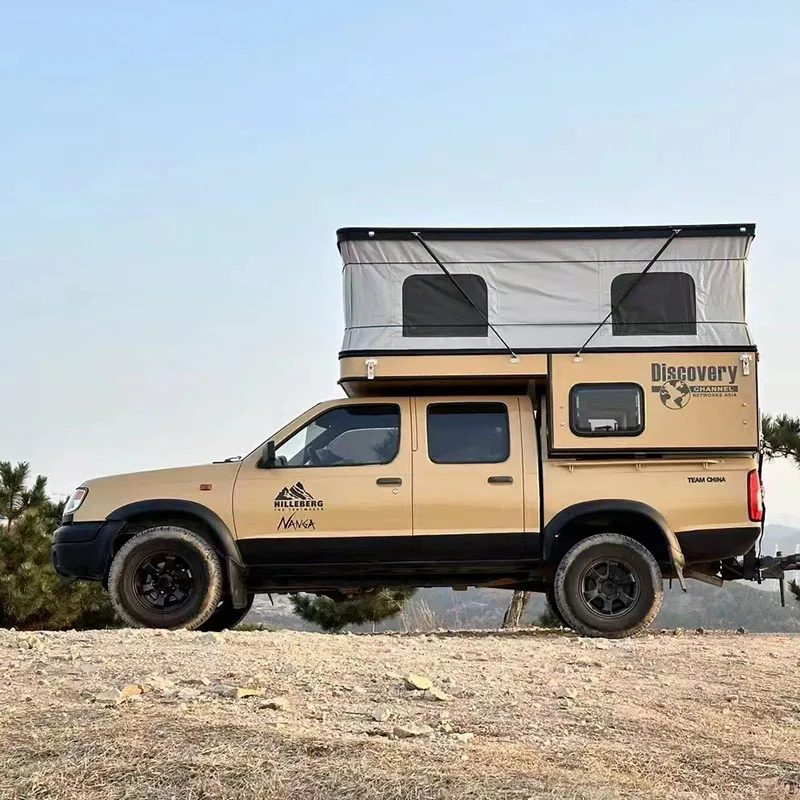 Off Road Adventure Camper Vehicles Slide On Camper Dual Cab Lifting ...