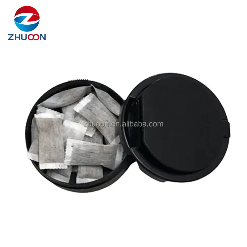 High Quality Empty Snus Can Metal Box Chewing Pouches Can 60 Ml Plastic ...