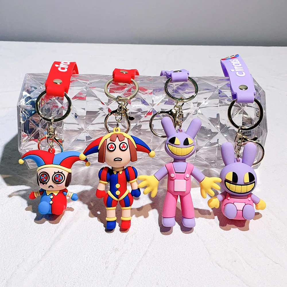 Anime the Amazing Digital Circus Cartoon Character Rubber Figure Toy ...