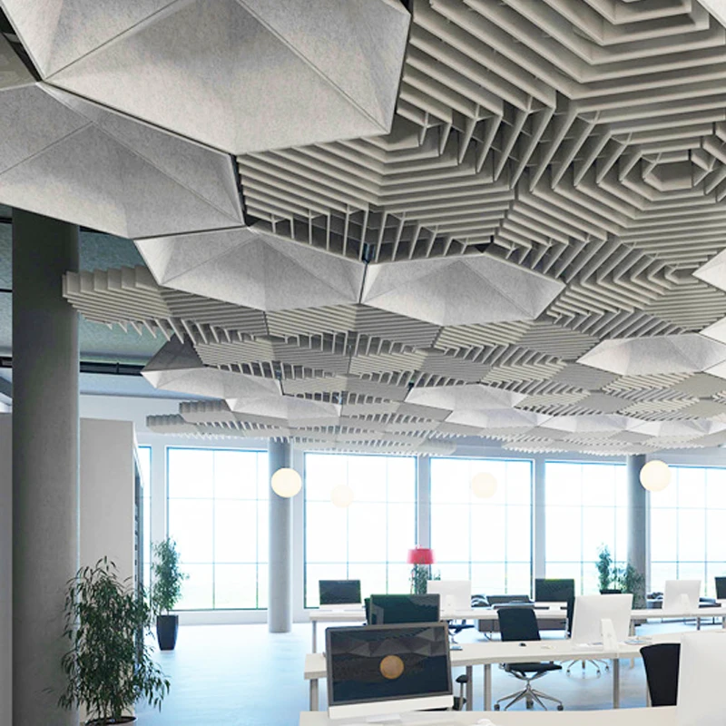 Decorative Hanging Ceiling Acoustic Panels - Sound Proof